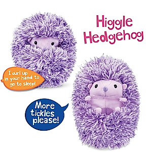 Curlimals - Higgle The Hedgehog - Interactive, Animated, Talking, Giggling Toy Pet, Over 50 Sounds, 5" Plush - New 2023 - Best Birthday Toy Gifts for Boys and Girls