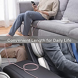 USB C to USB C Cable 2Pack 6FT USB C to C Cable 60W Fast Charging Cable Type C to Type C Cable for Samsung Galaxy S21/S20/Note20, MacBook Air/Pro, iPad Pro 2020/2018, iPad Air 4, Galaxy, etc