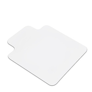 Chair Mat for Hardwood Floor - 47.5" x 35.5" Office Chair Mat with Lip. Hard Floor Protector for Rolling Chairs on Hard Wood and Tile Floors, Desk Chair Mat for Office Gaming Computer Desk Chair