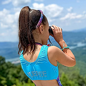 FROG SAC 2 Braided Headbands For Girls, Tie Dye Mermaid Headband for Kids, Metallic Braid Head Band Hair Accessories, Cute Rainbow Unicorn Party Favors