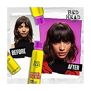 TIGI Bed Head Bigger The Better Volume Foam Shampoo for Fine Hair 6.8 oz