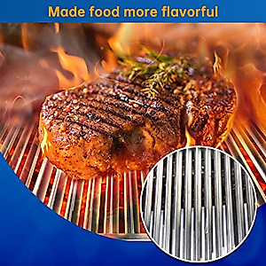 Grill Grate 19 1/16 Inch Stainless Steel Cooking Grid Grates Part Replacement for Brinkmann 810-1750-S, 810-1751-S, 810-3752-F, 810-6570-F, 810-3551-0, Brinkmann 810- Gas Grill Models, 3-Pack