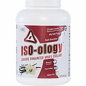 Body Nutrition ISO-Ology Vanilla Leucine-Enhanced Whey Isolate 4 LB