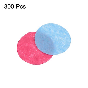 HARFINGTON 300pcs Round Felt Circles, 30mm 1-1/4" Pre Cut Felt Craft Pads Non-Woven Mini Felt Fabric Circles for DIY Sewing Handcraft Cut Projects Craft Finishing, Mixed Color