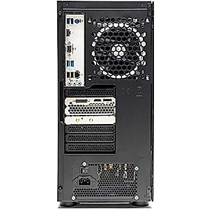 SkyTech Shadow Gaming Computer PC Desktop - Ryzen 5 3600 6-Core 3.6GHz, GTX 1660 Ti 6G, 500G SSD, 8GB DDR4 3000, RGB, AC WiFi, Windows 10 Home 64-bit, Black