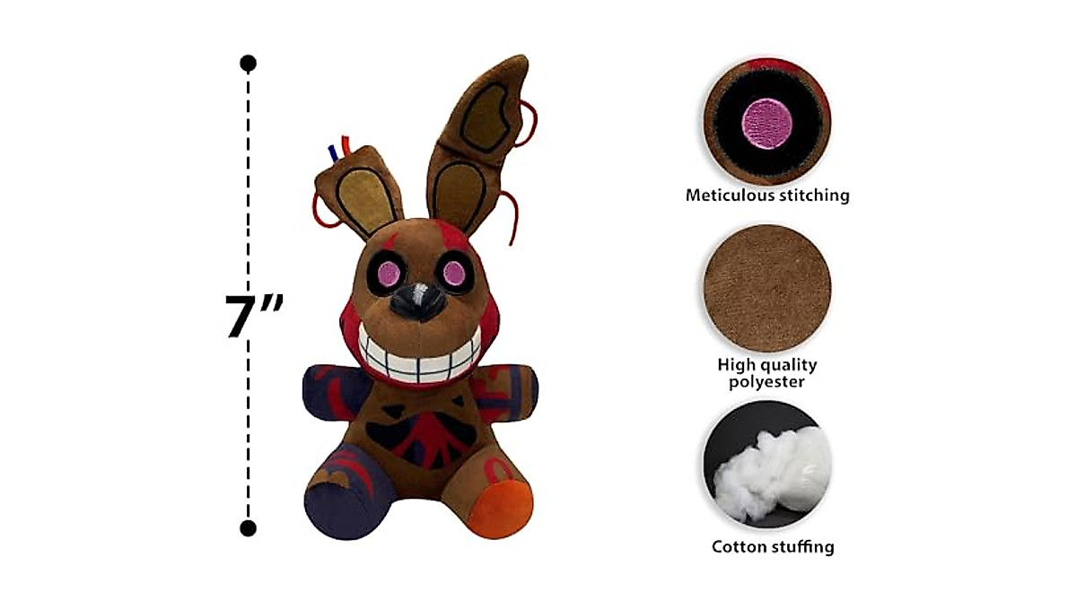 VNKVTL Burntrap Plush Birthday Gift for Kids, Spring Trap Plush with ...
