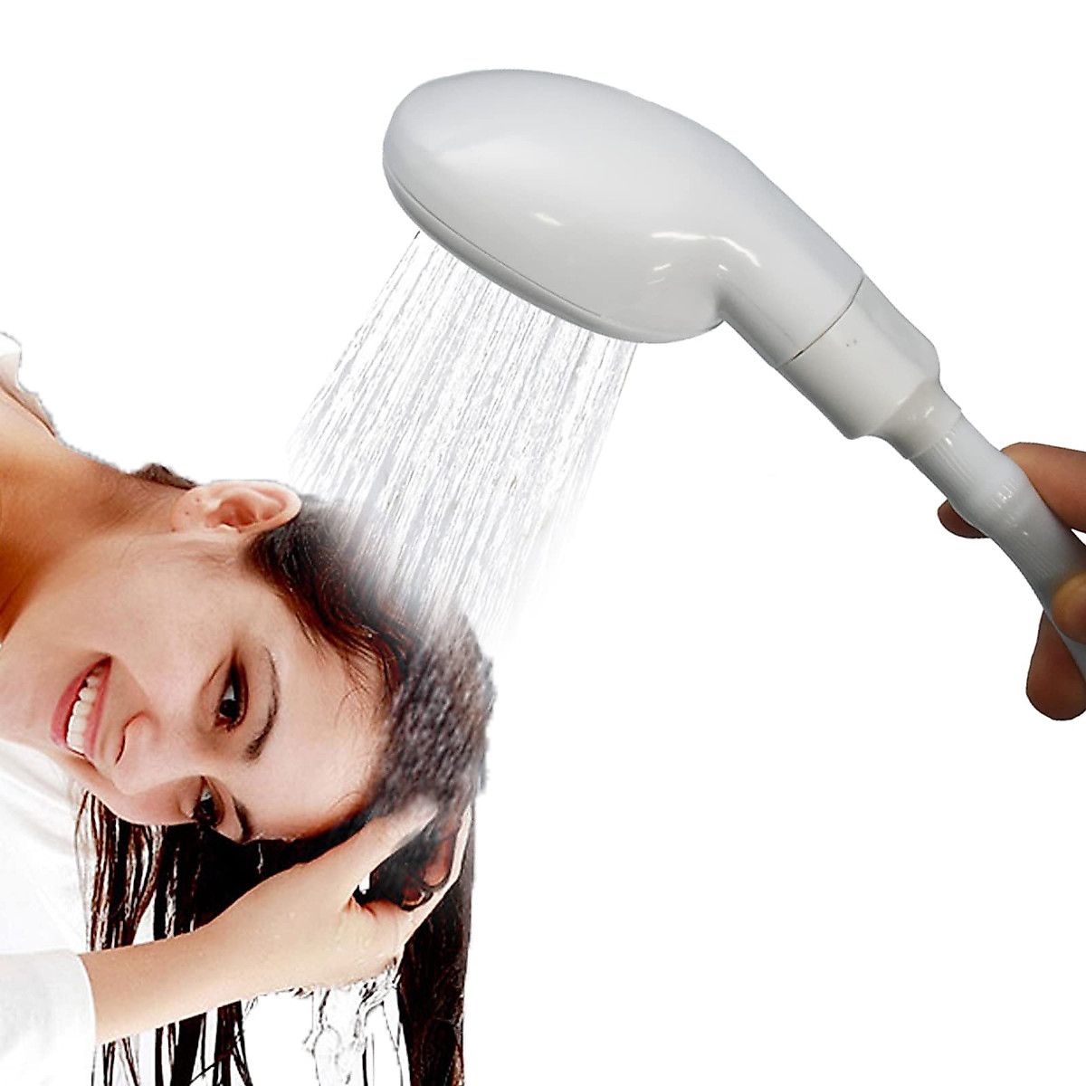 2m/6.56ft Portable Sink Hose Faucet Sprayer Sink Spray Rubber Hose Shampoo Sprayer Handheld Faucet Shower for Pets,Bathing Baby,Washing Hair,Rinsing Vegetables