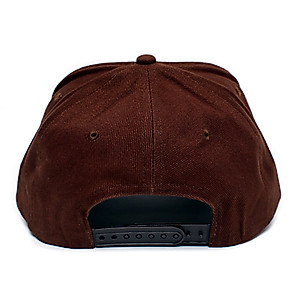 Wine EM Dine EM Sixty-Nine EM 69 Custom Hat Cap Unisex-Adult One Size Multi (Brown/White/Brown)