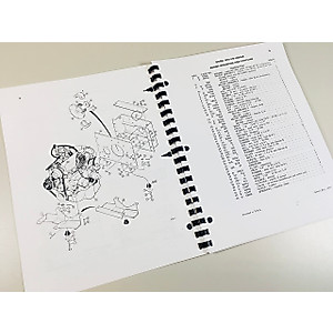 Case 1830 Uni Loader Parts Manual Catalog Skid Steer Assembly Exploded Views