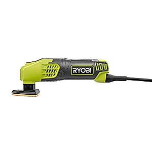 Ryobi ZRDS1200 0.4 Amp Corded 2-7/8 in. Detail Sander (Renewed)