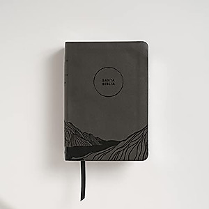 Santa Biblia NTV, Edición compacta, letra grande (SentiPiel, Carbón, Índice, Letra Roja) (Spanish Edition)