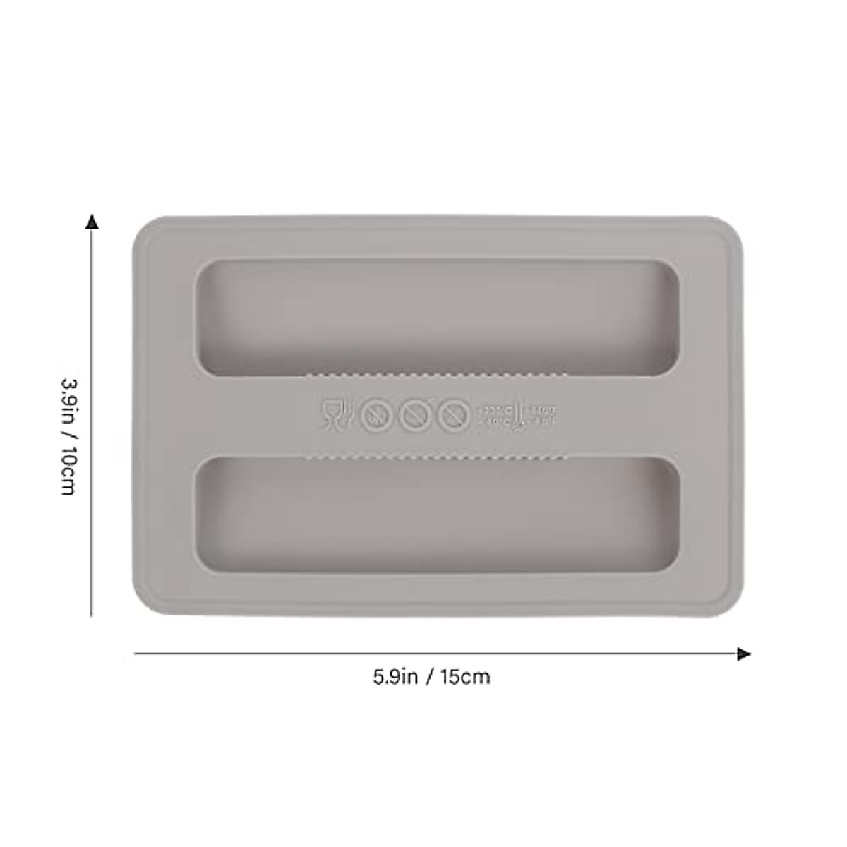 UPKOCH 2pcs Silicone Toaster Lid 2 Slice Toaster Cover Bread Maker Cover Toaster Appliance Top Cover Bread Machine Cover Sandwich Machine Part Accessories