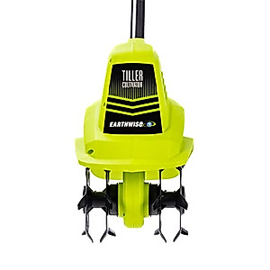 Earthwise Power Tools by ALM TC70020IT 20-Volt 7.5-Inch Cordless Electric Garden Tiller Cultivator, (2AH Battery & Fast Charger Included