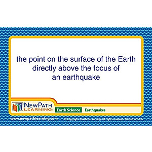 NewPath Learning - 44-3011 Science Vocabulary Builder Flash Card Set, Grades 3-5