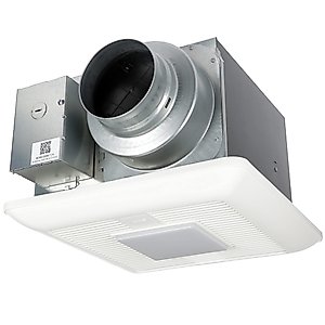 Panasonic FV-0511VKL2 WhisperGreen Select Ventilation Fan with LED Light - 50-80-110 CFM - Quiet Bathroom Fan