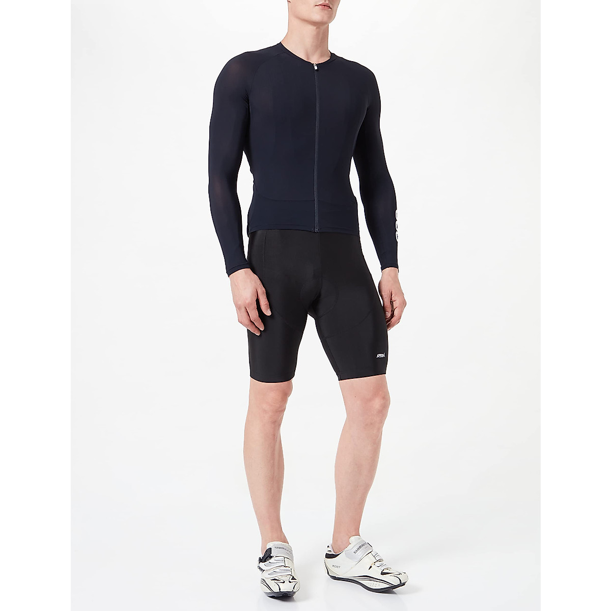 POC Essential Road Long-Sleeve Jersey - Women's Navy Black, M