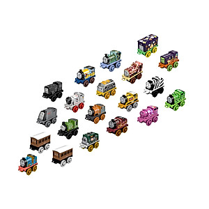 Thomas & Friends MINIS Toy Train 20 Pack for Kids Miniature Engines & Railway Vehicles for Preschool Pretend Play (Amazon Exclusive)