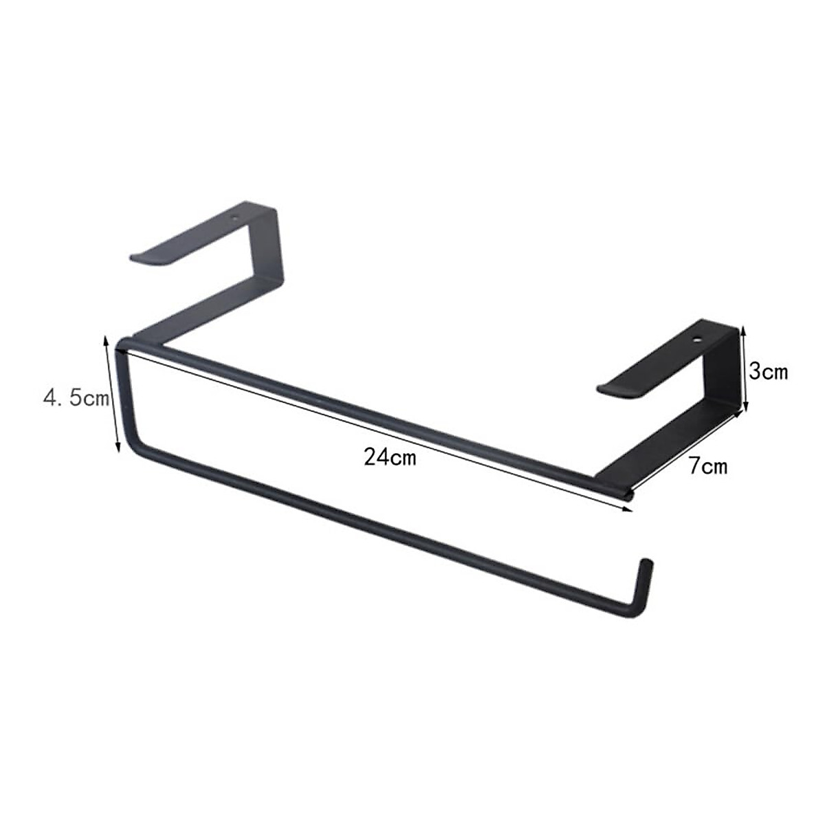 Alipis Counter Paper Towel Holder Wardrobe Shelves Desk Top Organizer Shelf Pantry Cupboard Storage Under Shelf Rack Under Cabinet Shelf Under Cabinet Hanging Shelf Wardrobe Stoarge Rack