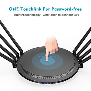 WAVLINK Outdoor WiFi Extender Dual Band 2.4/5.8GHz Long Range WiFi Extender,Weatherproof Outdoor WiFi Range Extender for Backyard with PoE Powered,Support Access Point/Repeater Mode
