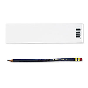 Prismacolor 20044 Col-Erase Pencil w/Eraser Blue Lead Blue Dozen