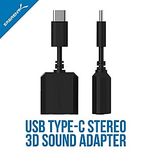 Sabrent 9 in 1 USB C HUB for Windows & Mac + USB Type-C External Stereo Sound Adapter