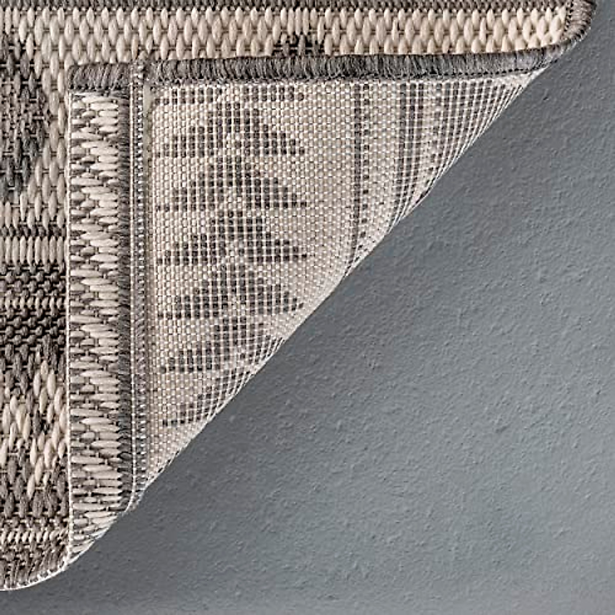 nuLOOM Teofila Indoor/Outdoor Accent Rug, 3x5, Grey