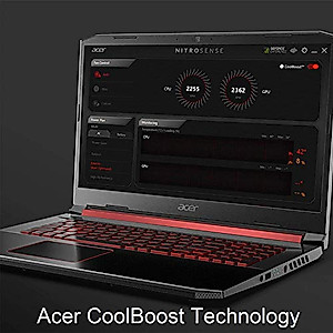 Acer Nitro 5 Gaming Laptop, 9th Gen Intel Core i5-9300H, NVIDIA GeForce GTX 1650, 15.6" Full HD IPS Display, WiFi 6, Waves MaxxAudio, Backlit Keyboard (16GB RAM/512GB PCIe SSD)