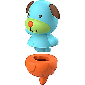 Skip Hop Baby Bath Toy, Zoo Mix & Match Flippers, Monkey/Dog (Discontinued by Manufacturer)