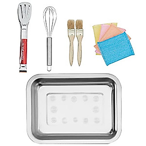 VEVOR Commercial Waffle Maker, 1300W Round Waffle Iron, Non-Stick Rotatable Waffle Baker Machine With 122-572℉ Temp Range and Time Control, Teflon-Coated Baking Pan Stainless Steel Body 120V