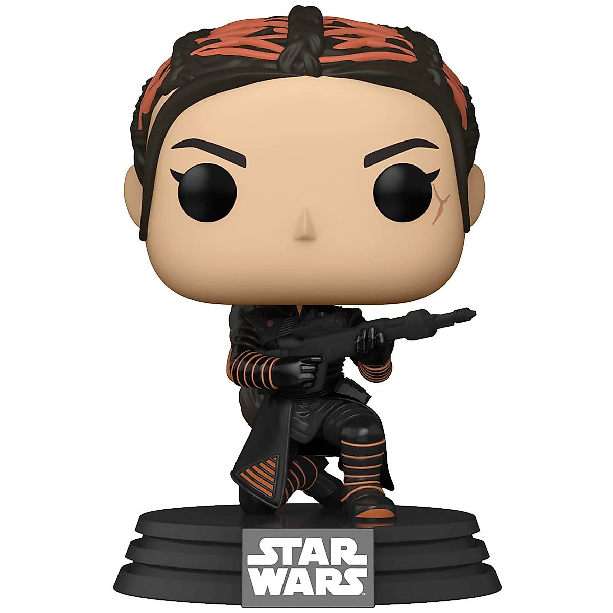 Funko Star Wars: Book of Boba Fett - Fennec Shand Pop! Vinyl Figure (Bundled with Compatible Pop Box Protector Case)