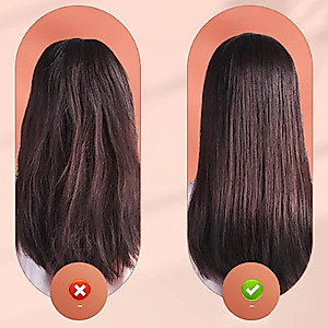 Cordless Auto Hair Curler, Mini Curling Iron, 2 in 1 Hair Straightener Flat Iron Curler Beauty Heating Curler Professional Hair Styling Tool (Green)