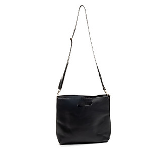 ENVOY Genuine Leather Purse Strap, Thin Adjustable Crossbody Sling for Bags, Accessories for Shoulder Handbag, Saddle