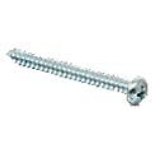 CRL 8 x 2-1/2" Pan Head Phillips Sheet Metal Screws - Package of 100