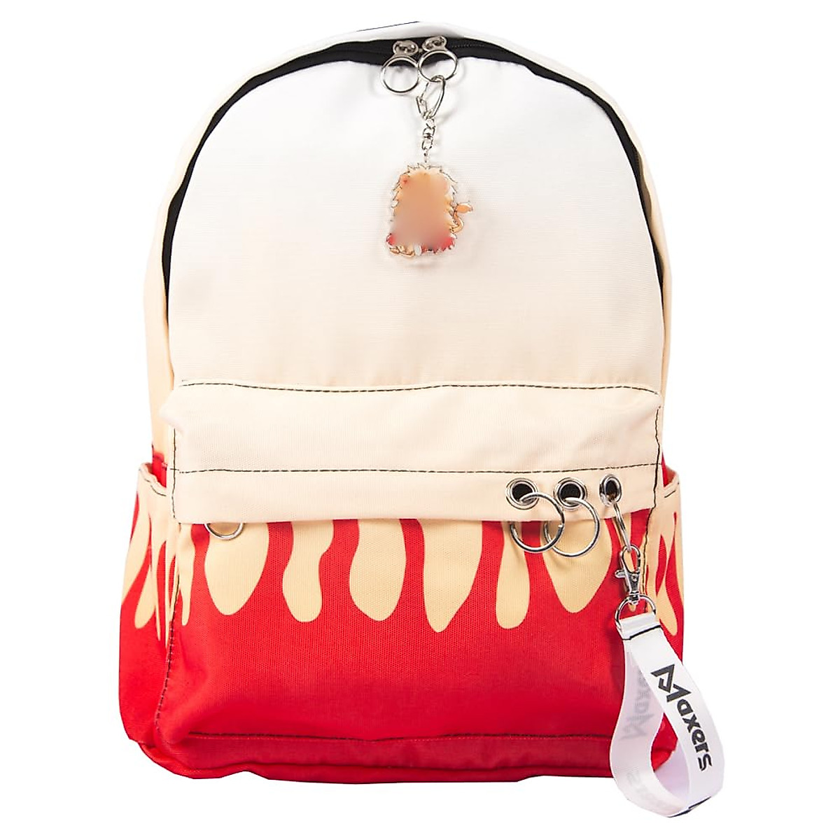 Maxer School Bag Outdoor Casual Shoulders Backpack Japanese Anime Travel Daypacks for Women Men