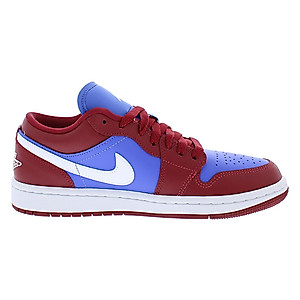 Jordan Womens WMNS air Jordan 1 Low DC0774 604 Pomegranate/Medium Blue - Size 9W