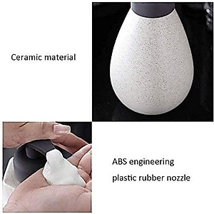 Soap Dispenser Soap Dispenser Bathroom Accessories Hotel Decor,Hand sanitizer Bottle Lotion Dispenser Pump Foaming Hand Ceramics Soap Bottles