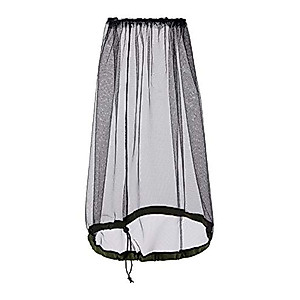 CozyCabin 3PCS Mosquito Head Net Mesh Face Netting for Hats, Head Mesh Protecting Net for Outdoor Hiking Camping Garden