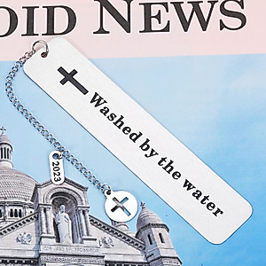 Baptism Gifts for Girl Boys Religious Bookmarks for Women Men First Communion Christening Gifts for Goddaughter Godson Godchild Baby Girl Adult Baptism Gifts for Him Her Friends Catholic Gifts