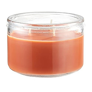 Candle-lite Scented Candles, Pumpkin Nutmeg Pie Fragrance, One 10 oz. Three Wick Aromatherapy Candle with 20-40 Hours of Burn Time, Orange Color