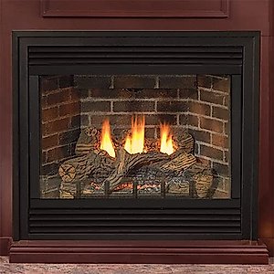 Deluxe 36" Direct-Vent NG Millivolt Fireplace