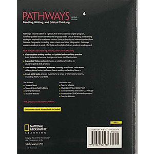 Bundle: Pathways: Reading, Writing, and Critical Thinking 4: 2nd Student Edition + Online Workbook (1-year access)