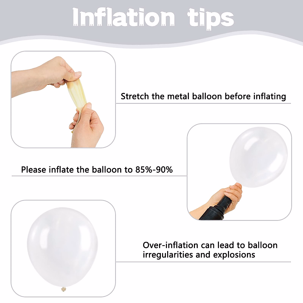 130Pcs Clear Balloons Different Sizes 5 10 12 18 Inch Clear Balloon Garland Arch Kit, Transparent Latex Balloons for Birthday Wedding Baby Shower Party Decorations.(Clear)…