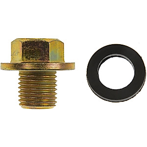 Dorman 090-038CD Oil Drain Plug Standard M12-1.25, Head Size 14Mm Compatible with Select Models