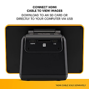 KODAK Slide N SCAN Digital Film Scanner 7" Max - Negatives Film and Slide Digitizer with Large 7” LCD Screen, Convert Color & B&W Negatives & Slides 35mm, 126, 110 Film to High Resolution 22MP JPEGs