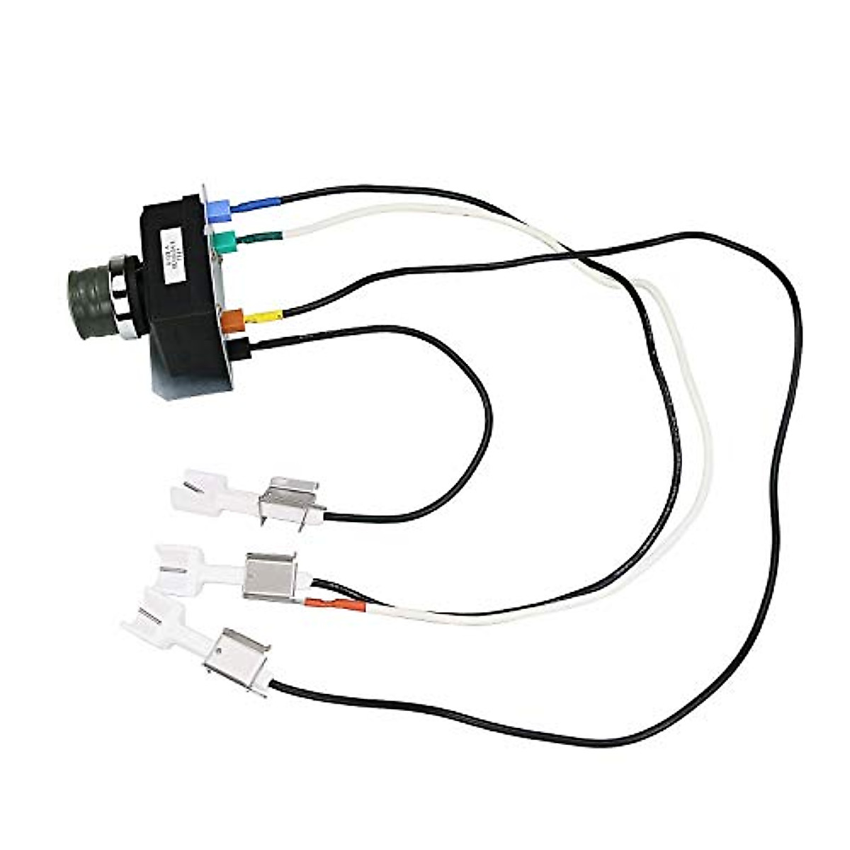 GRISUN 7628 Igniter Kit for Genesis 310 and 320 Gas Grills, 19.5 Inch 62752 Burner Tube Kit Replacement for Weber Genesis 300 Pronpane (LP) with Front Control Knob, 304 Stainless Steel Burner