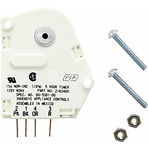 Ohtra WP2183400 2183400 Refrigerator Defrost Timer Replacement for Whirlpool OEM