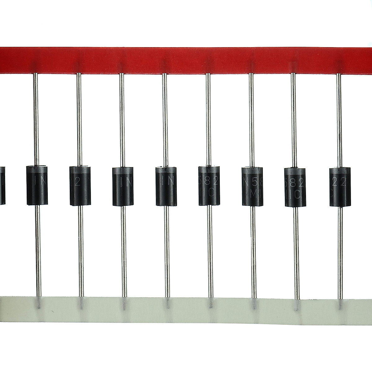 BOJACK 14 Value 240 pcs Diode Assortment Kit Contain Rectifier/Fast Recovery/Schottky/Switching Diode 1N4001 1N4004 1N4007 1N5404 1N5406 1N5408 RL207 FR107 FR207 UF4007 1N5817 1N5819 1N5822 1N4148