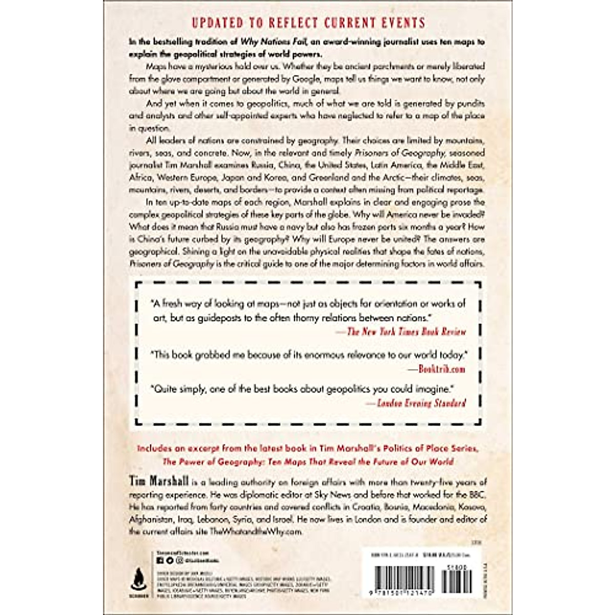 Prisoners of Geography: Ten Maps That Explain Everything About the World (1) (Politics of Place)