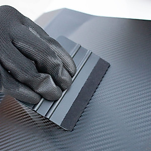 Spanno Vinyl Wrap Tool Kit Automotive Vinyl Wraps Car Wrapping Kit Car Tint Window Kit Vinyl Wrap for Cars Includes Vinyl Squeegee, Wrap Squeegee, Magnet Holder and Utility Knife