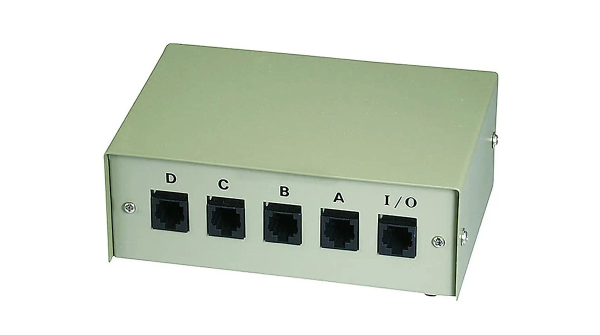 Monoprice 4 Position BNC Switch Box - Durable & Bidirectional